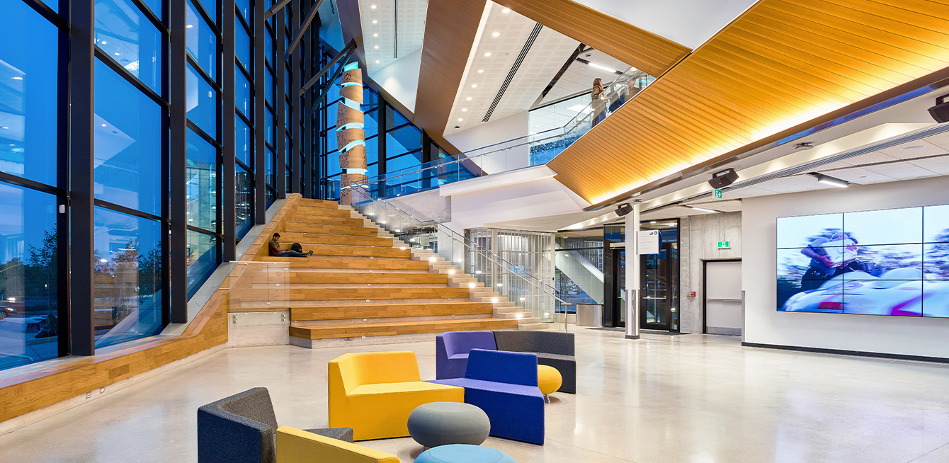 Humber College Barrett Centre for Technology Innovation | Aercoustics