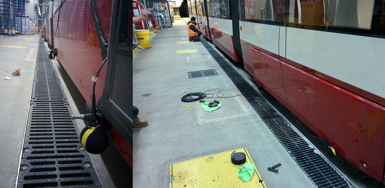 Streetcar Track Section Replacement | Aercoustics